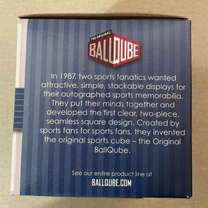 BallQube | Other | The Original Ballqube Baseball Display Case Clear ...
